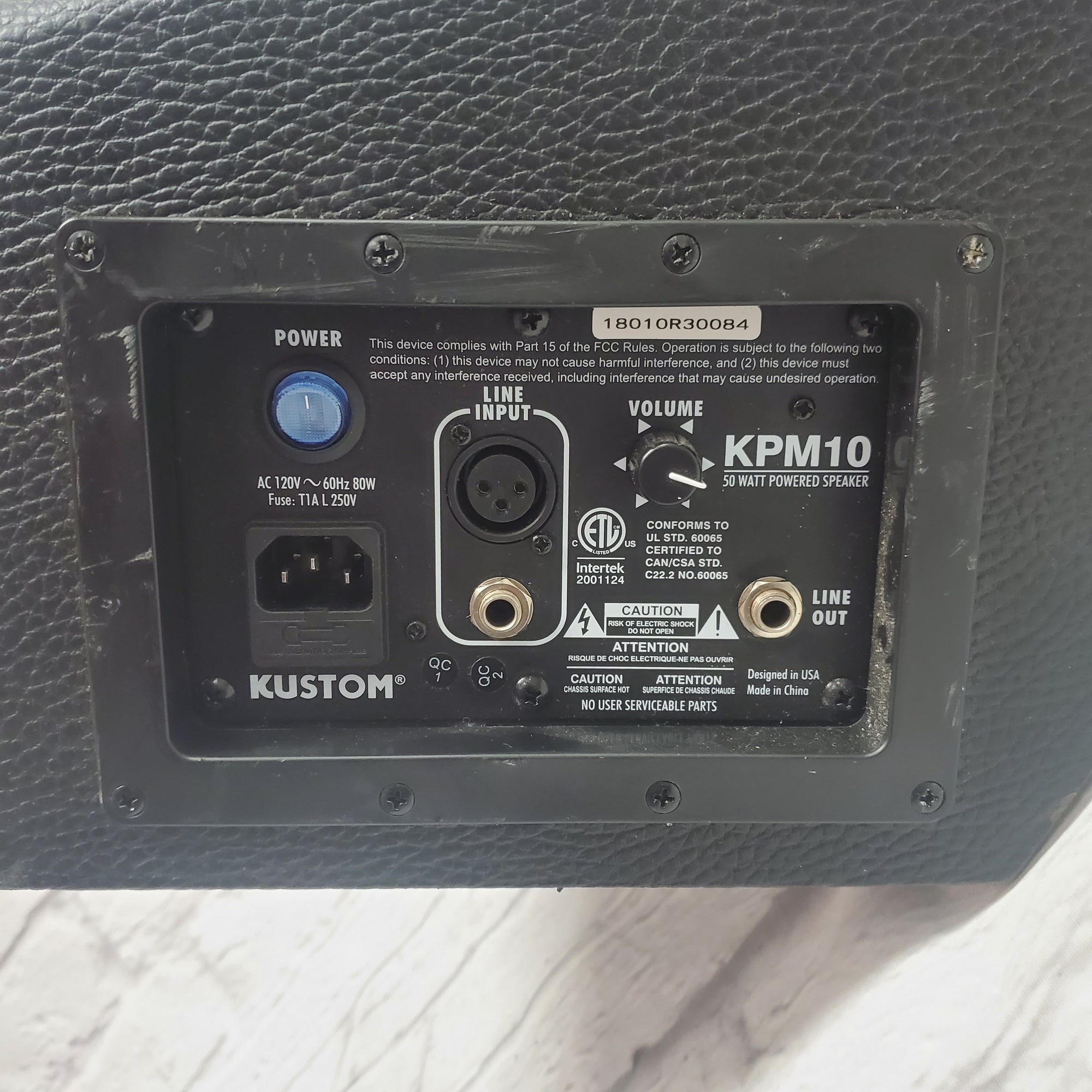 Kustom KPM10 powered moniter - Evolution Music