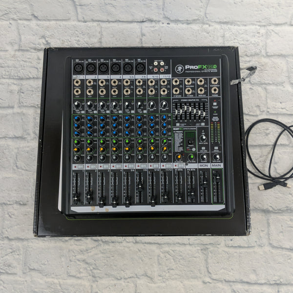 Mackie ProFX12v2 12-Channel Mixer with USB - Evolution Music