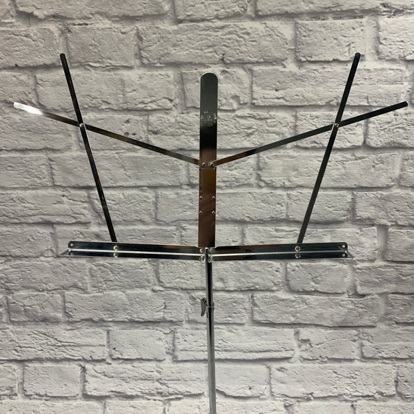 Hamilton Wire Music Stand, Chrome - Evolution Music