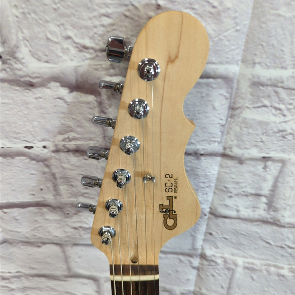 G&L SC-2 Electric Guitar Himalayan Blue - Evolution Music