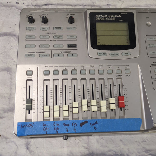 Zoom MRS-802B Digital Multitrack Recorder with CD Burner - Evolution Music