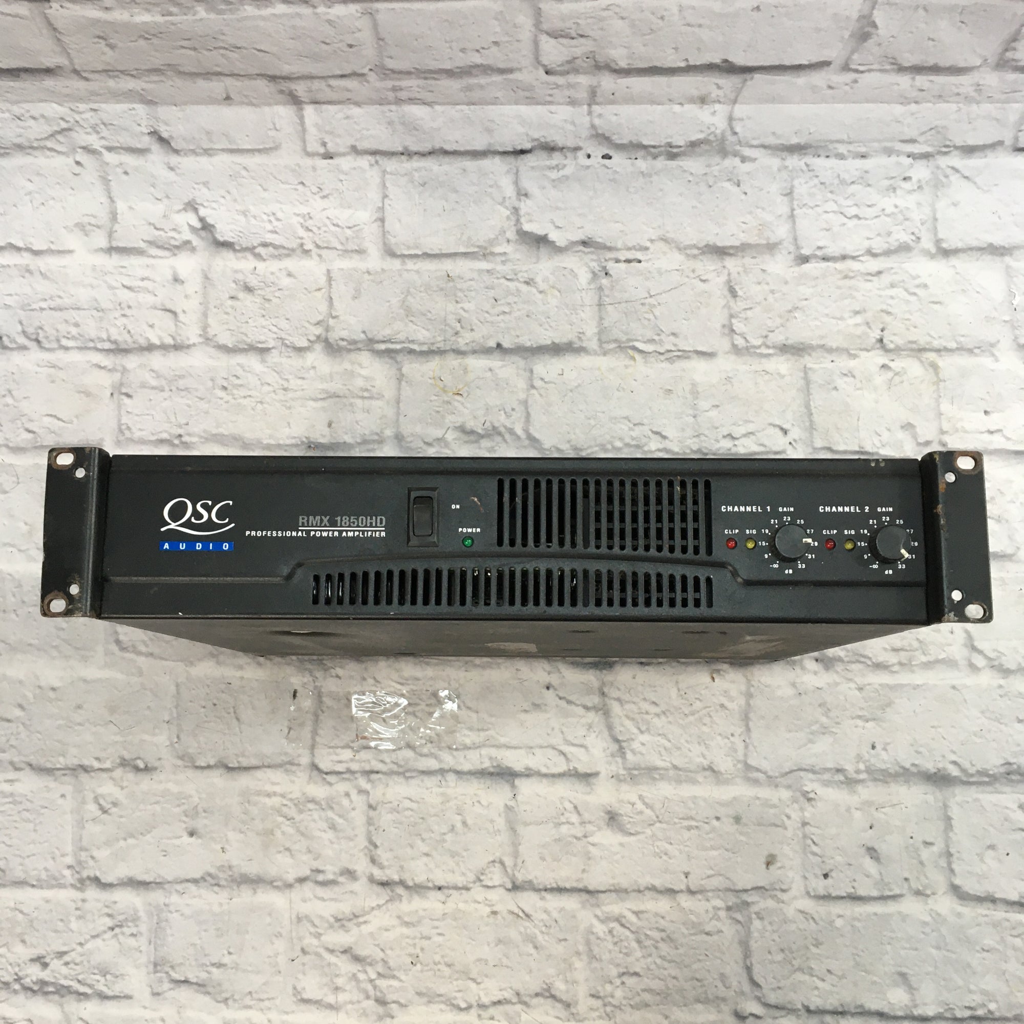 QSC RMX 1850HD Power Amp - Evolution Music