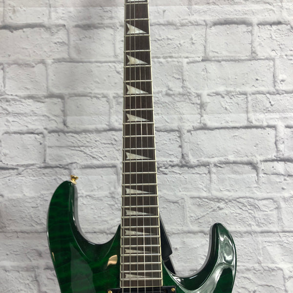 Johnson Catalyst Trans Green Quilted Maple Top Electric Guitar ...
