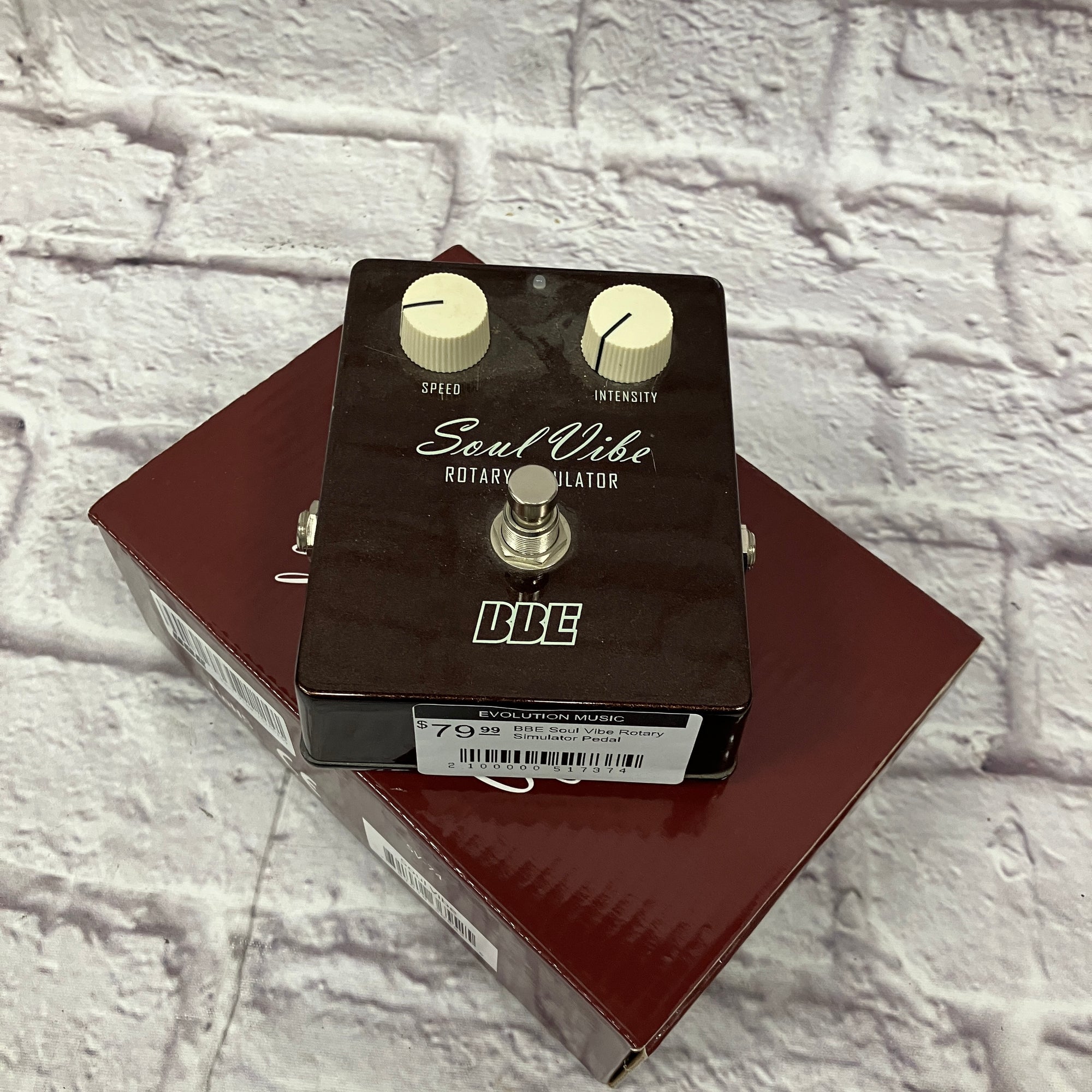 BBE Soul Vibe Rotary Simulator Pedal - Evolution Music