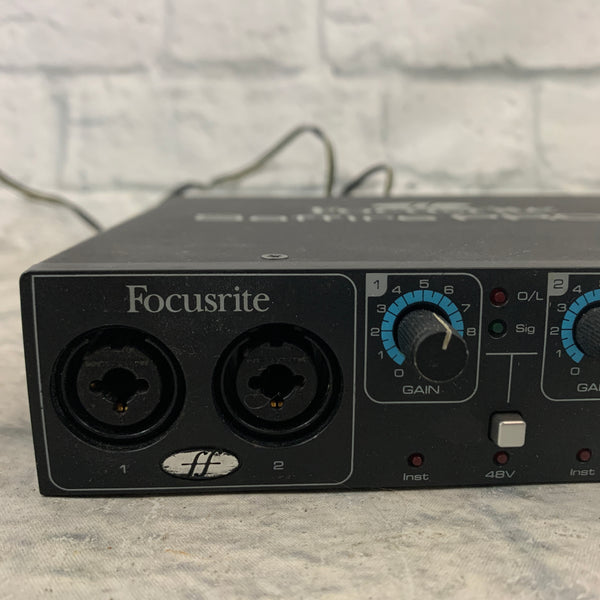 Focusrite Saffire Pro 14 Firewire Interface - Evolution Music
