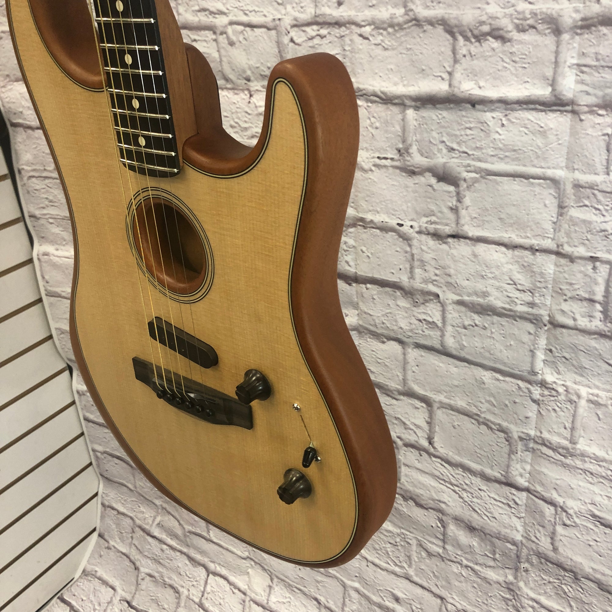 Fender American Stratacoustic Acoustic Stratocaster - Evolution Music