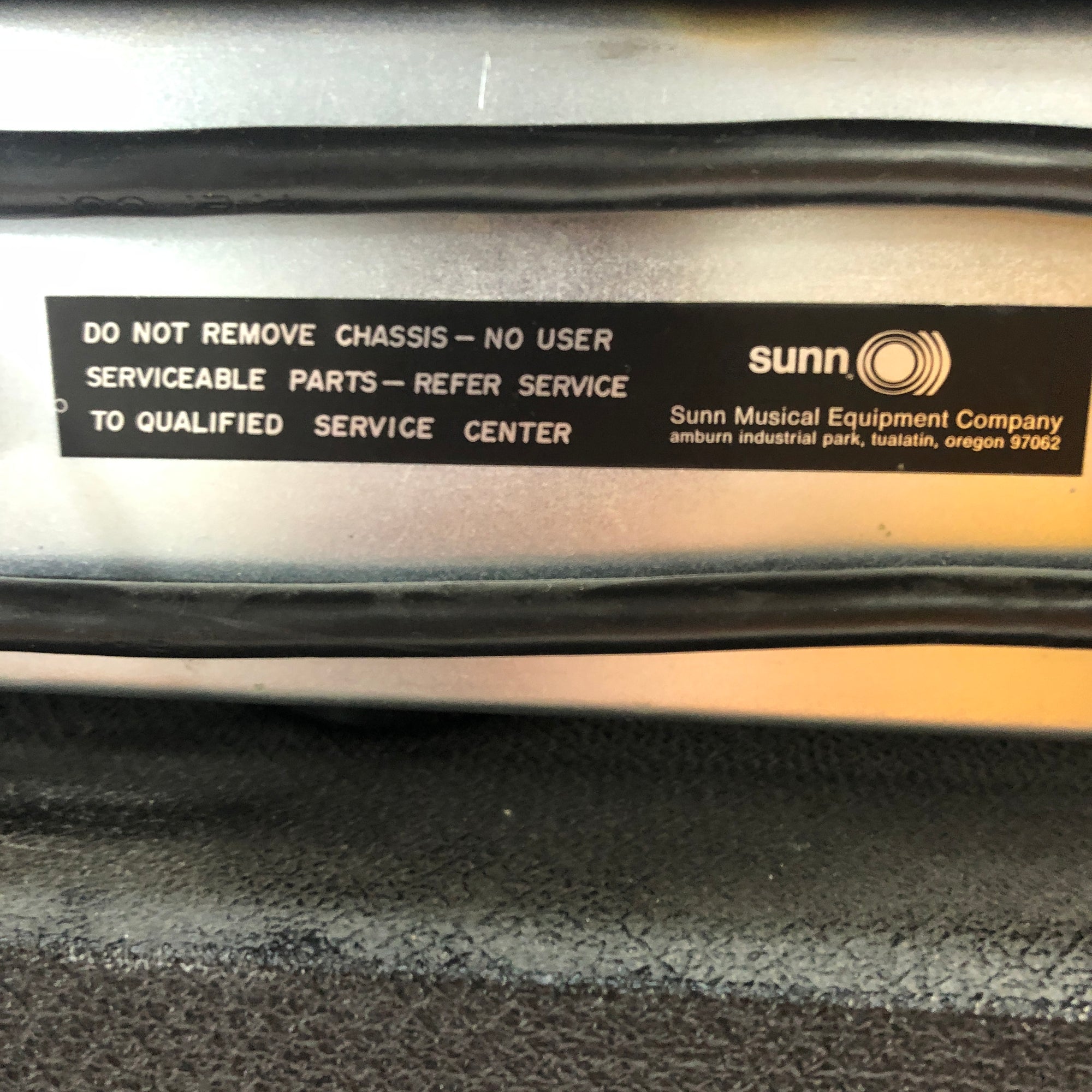 Sunn Vintage Studio Bass 1x15 Combo Amp - Evolution Music