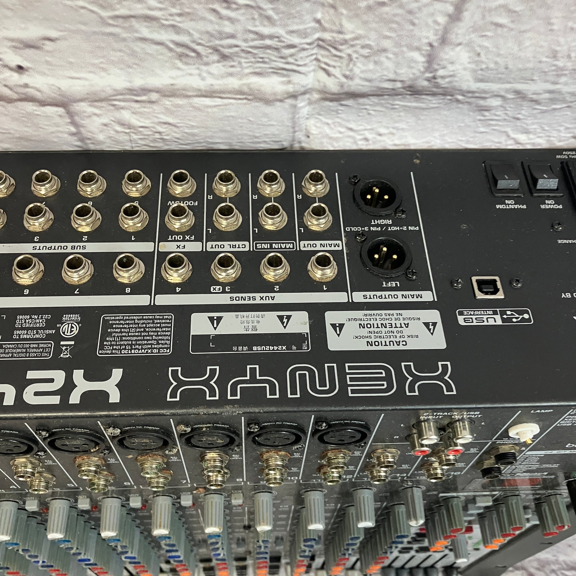 Behringer X2442USB 24 Channel USB Mixer - Evolution Music