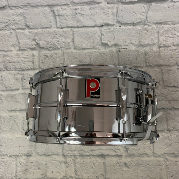 Premier 6.5 x 14 Steel Snare - Evolution Music