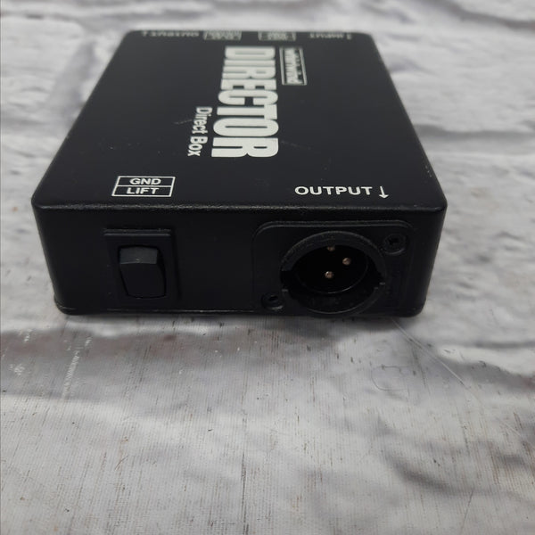 Whirlwind DIRECTOR Direct Box with Ground Lift - Evolution Music
