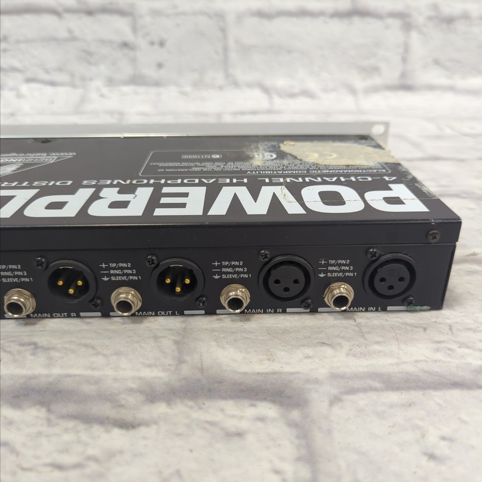 Behringer Powerplay Pro-XL HA4700 4-Channel Headphone Amplifier ...