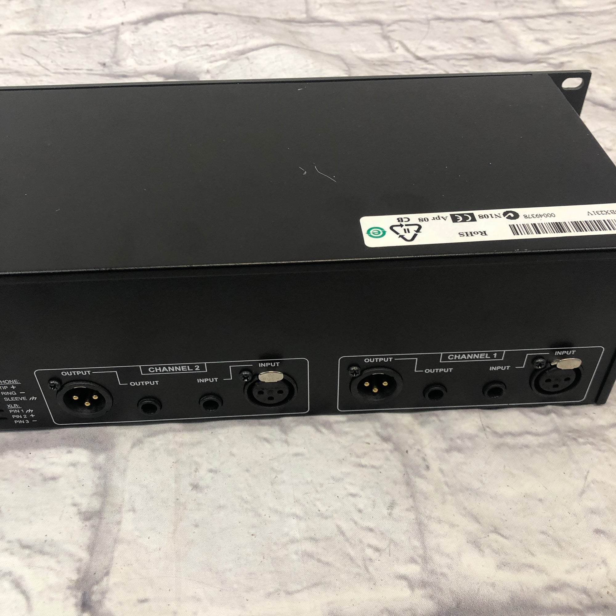 DBX 231 Dual 31 Band Rack Equalizer - Evolution Music