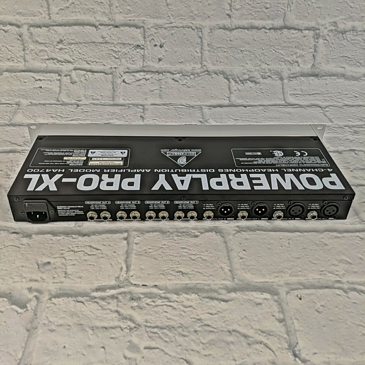 Behringer Powerplay Pro-XL HA4700 Headphone Amplifier - Evolution Music