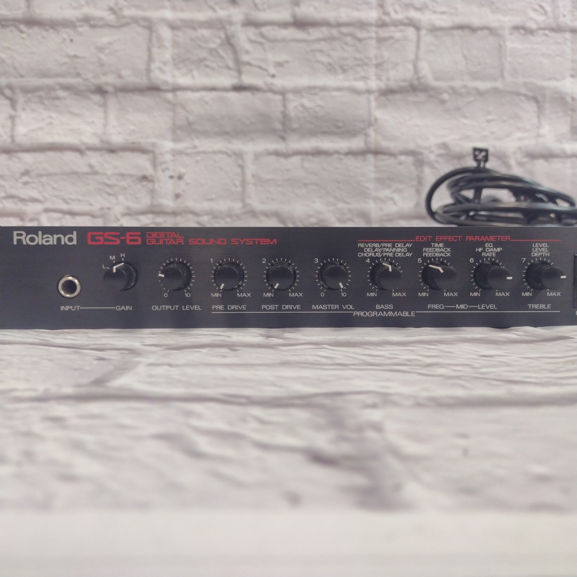 Roland GS-6 Guitar Rack Multieffects Processor - Evolution Music