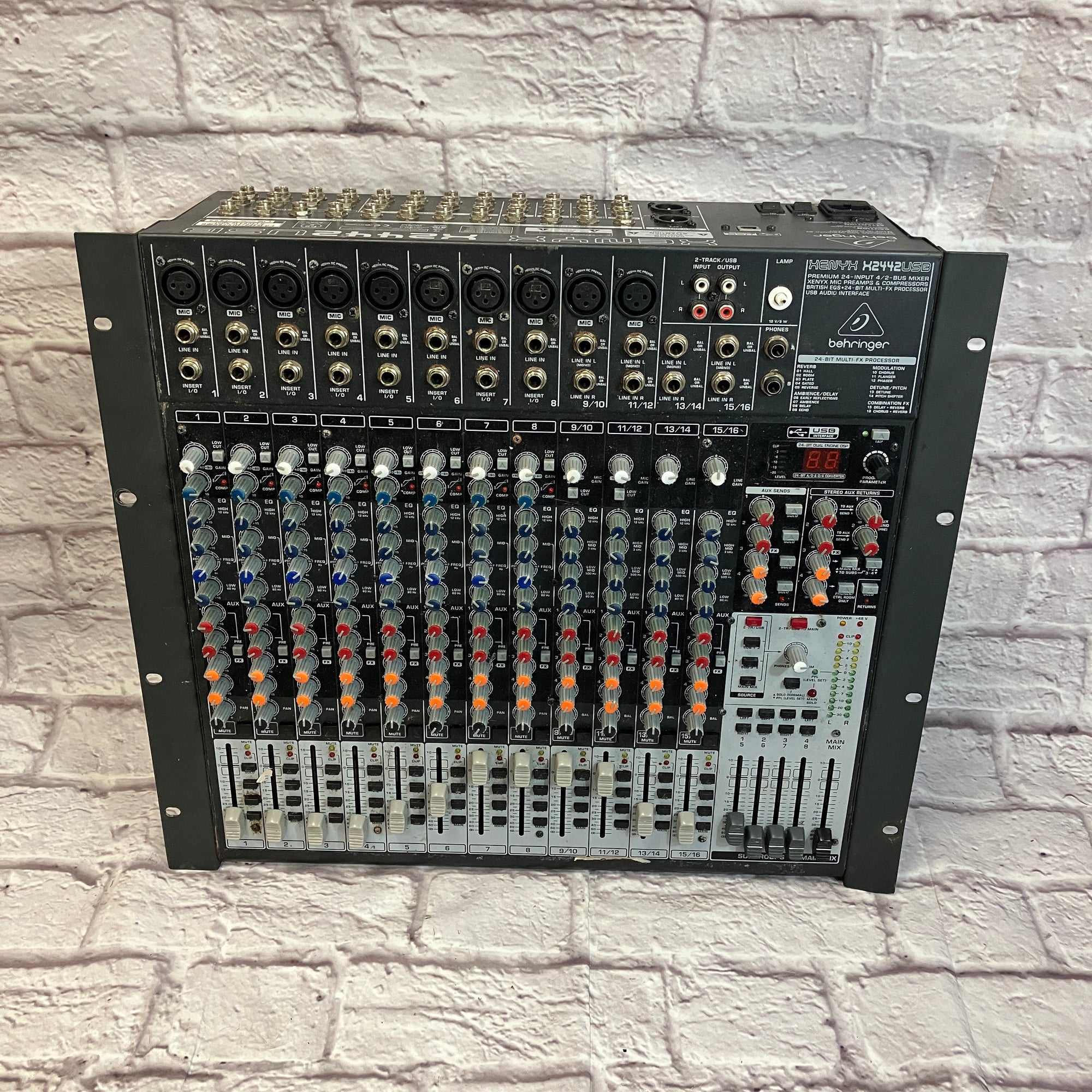 Behringer X2442USB 24 Channel USB Mixer - Evolution Music