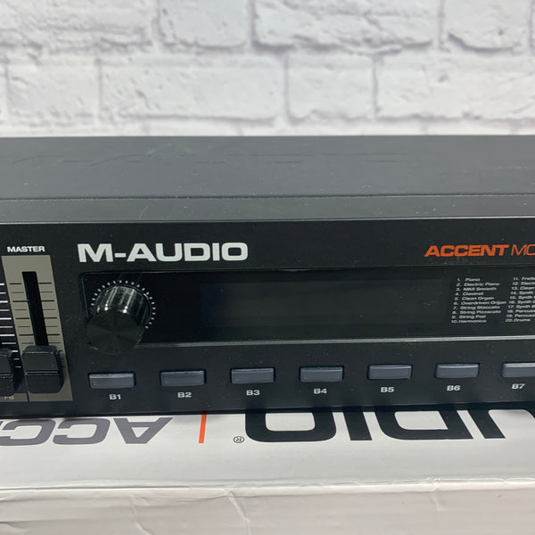 M-Audio Accent Stage Piano Module with USB MIDI Hosting - Evolution Music