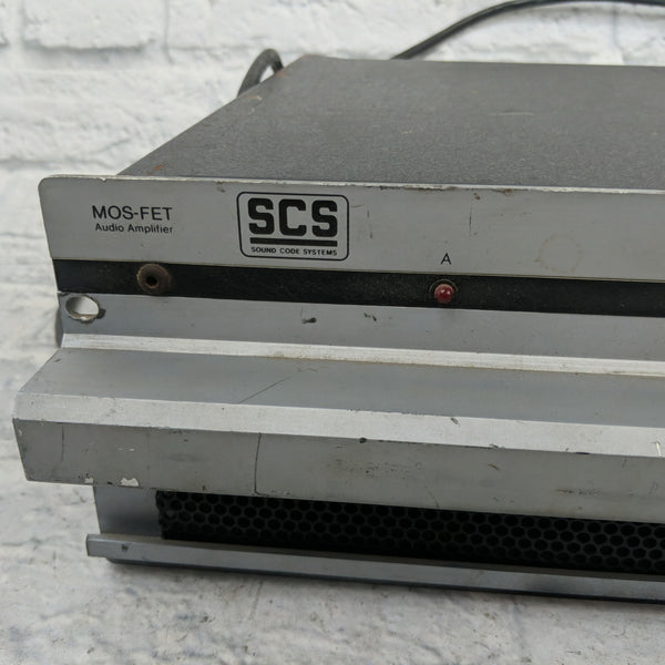 SCS 2600A Mos-Fet Audio Amplifier - Evolution Music