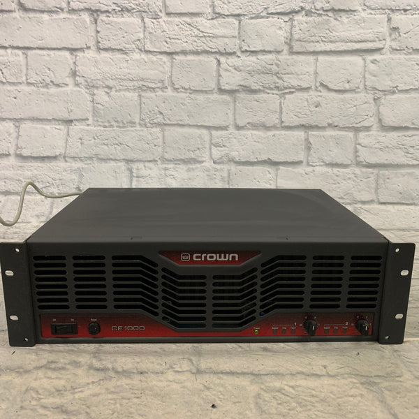 Crown CE-1000 Rackmount Power Amplifier - Evolution Music