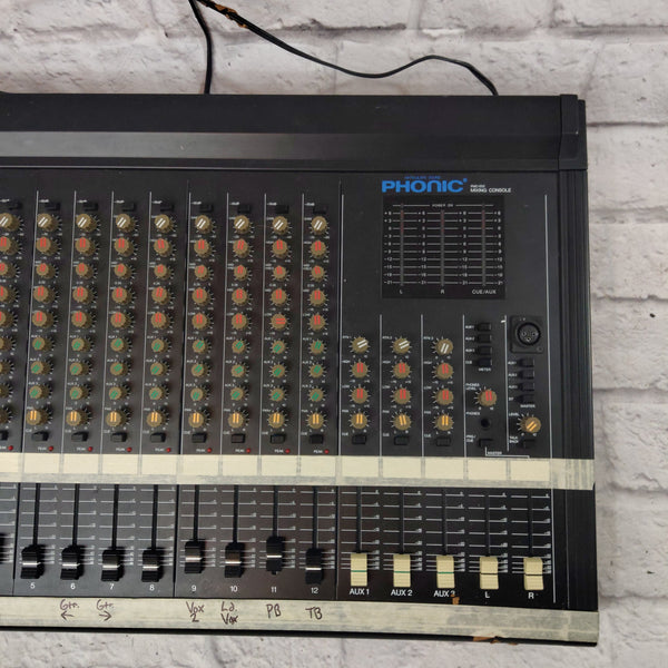 Phonic PCM 1202 12 Channel Mixer Console - Evolution Music