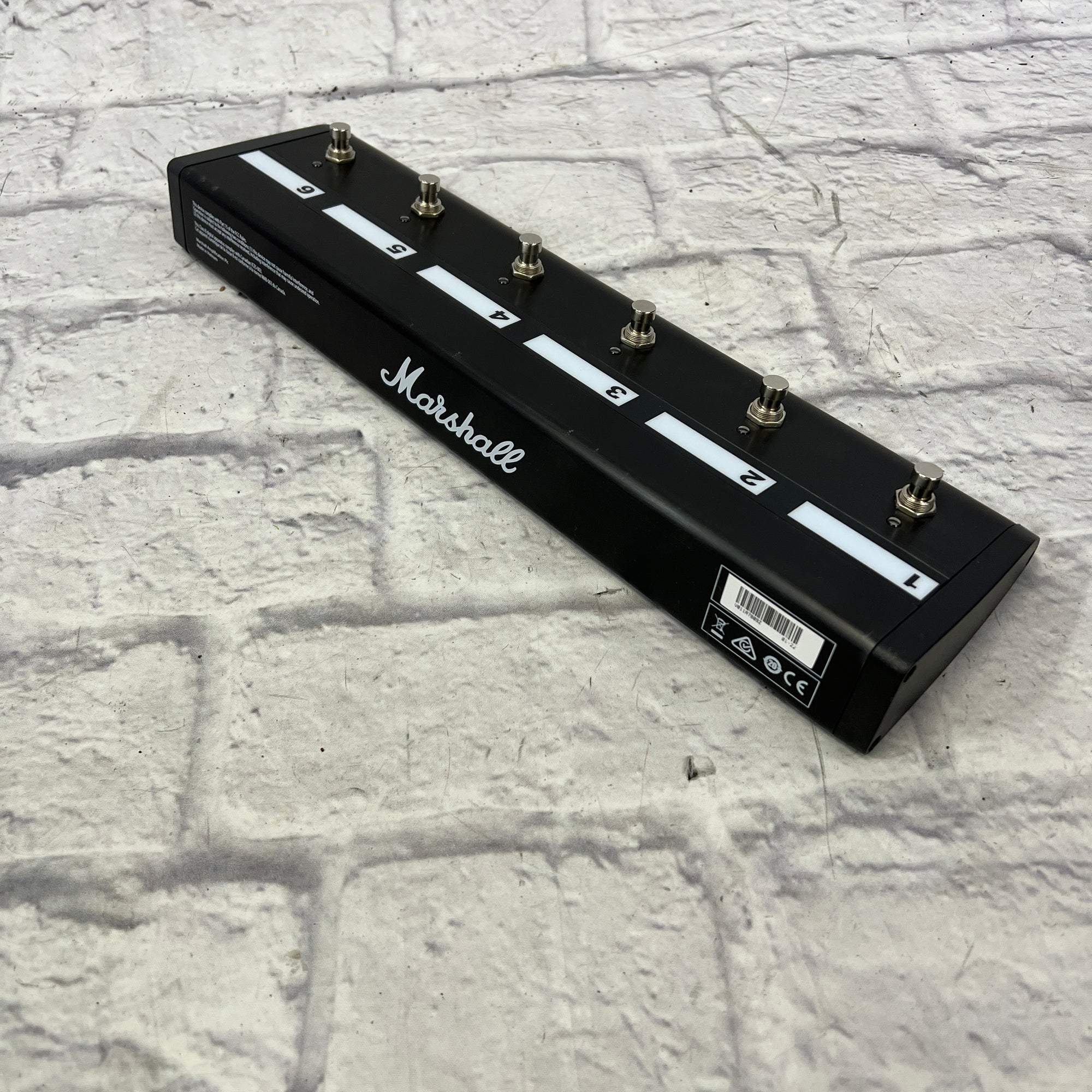 Marshall PEDL-91016 JVM4 and DSL40CR/100HR 6-Way Footswitch - Evolution Music