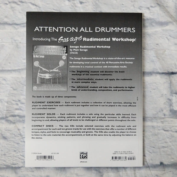 Alfred Podemski's Standard Snare Dum Method Book - Evolution Music