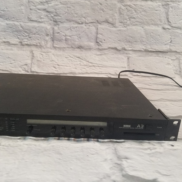 Korg A3 Performance Signal Processor Guitar Effects Rack - Evolution Music