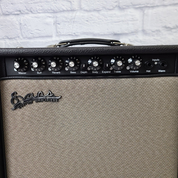 Evans Custom Amplifiers JE200 Jazz Guitar Combo Amp - Evolution Music