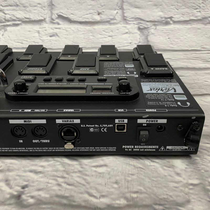 Line 6 POD XT Live Effects Pedalboard w/ Carrying Bag - Evolution Music