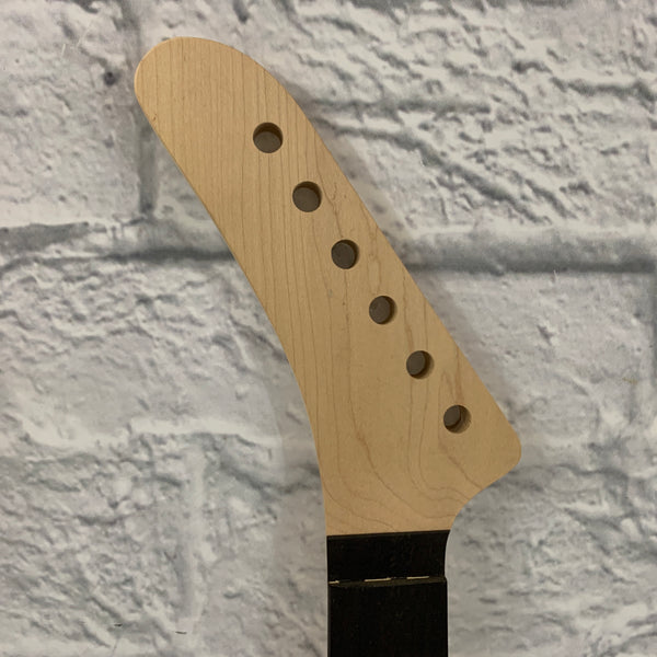 Reverse-Headstock Explorer-Style Electric Guitar Neck - Evolution Music