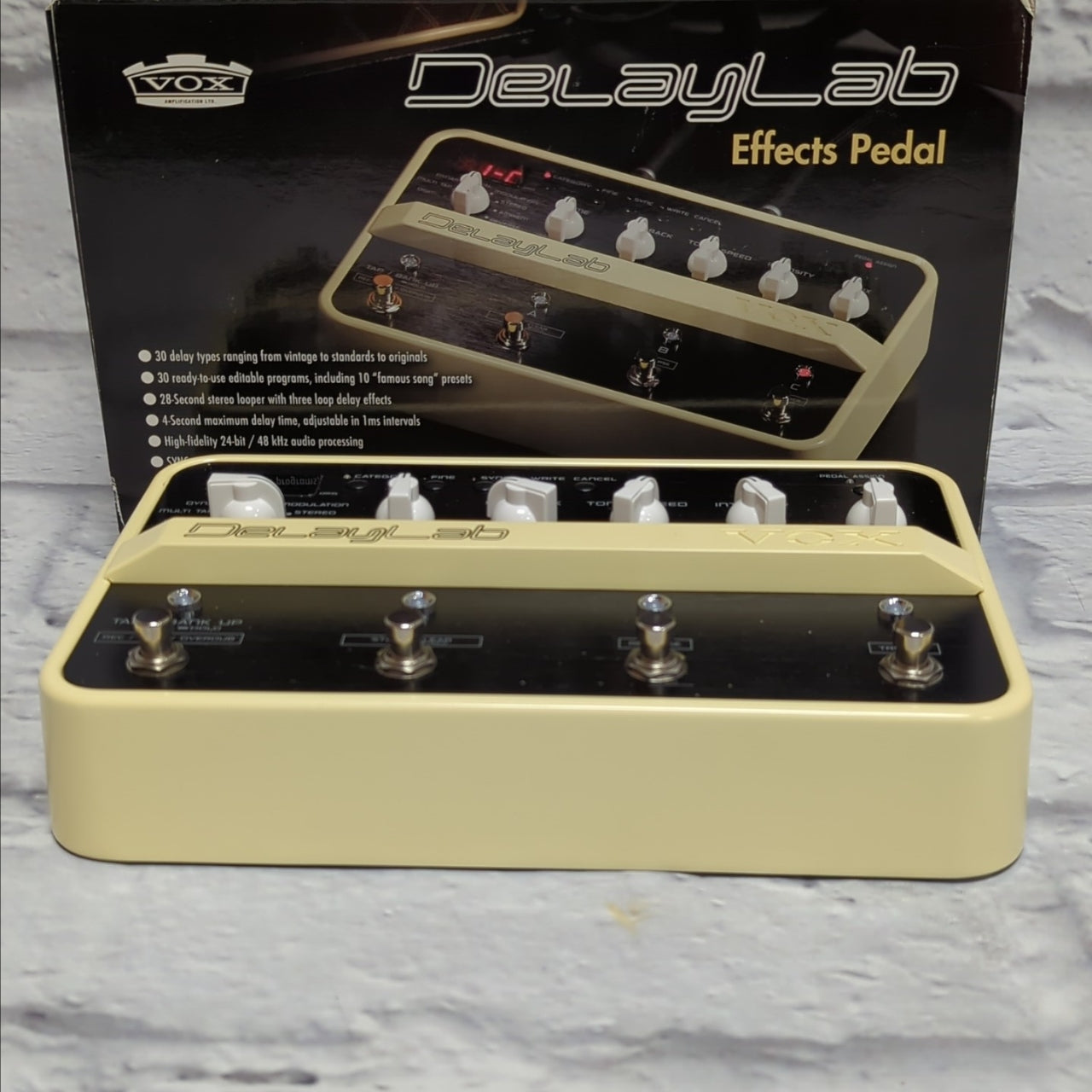 Vox DelayLab Effects Pedal - Evolution Music