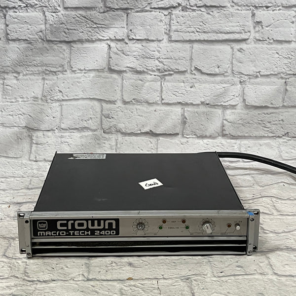 Crown Macro-Tech 2400 Power Amp - Evolution Music