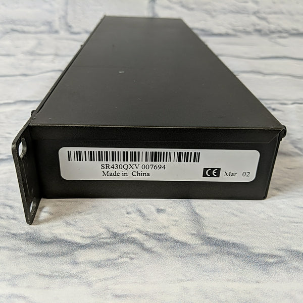 DOD SR 430 Qx Stereo Dual 15 band EQ Equalizer Rackmount XLR ...