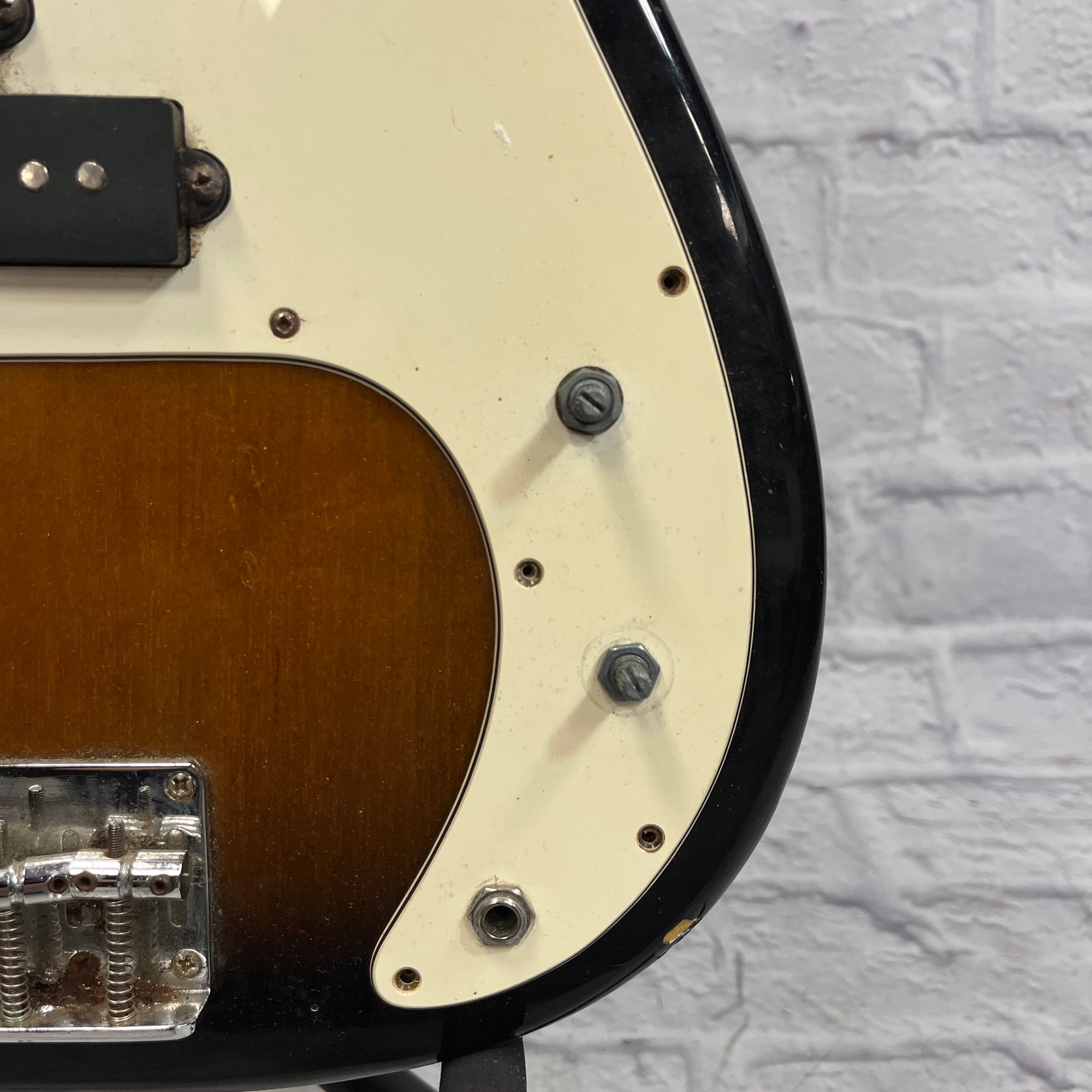 Washburn Shadow Series P Bass Sunburst 4 String Project Bass Guitar ...