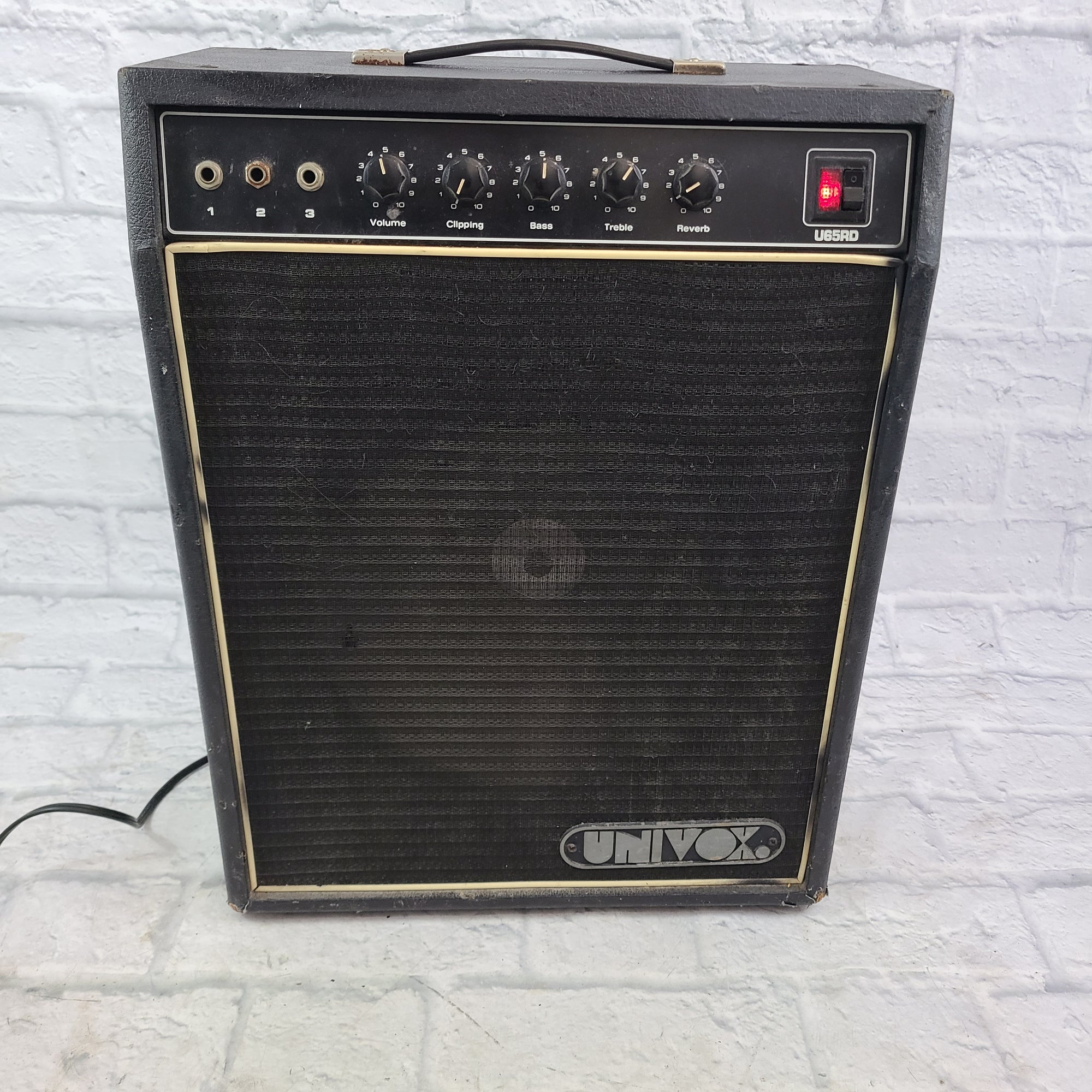 Vintage 1970's Univox U65RD Guitar Combo Amp - Evolution Music