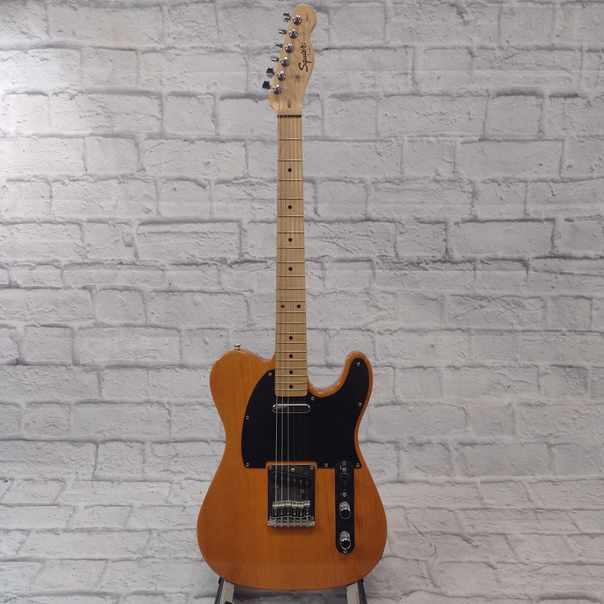 Squier Butterscotch Telecaster Electric Guitar - Evolution Music