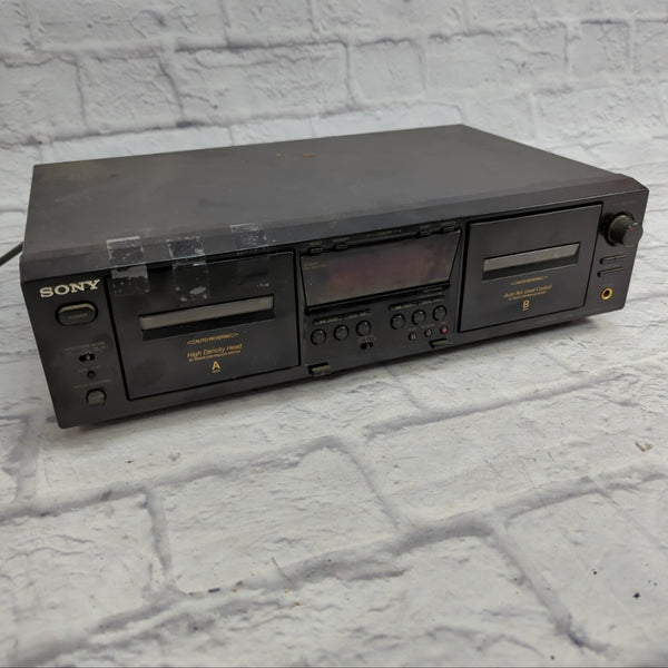 Sony TC-WE475 Dual Cassette Deck As Is - Evolution Music