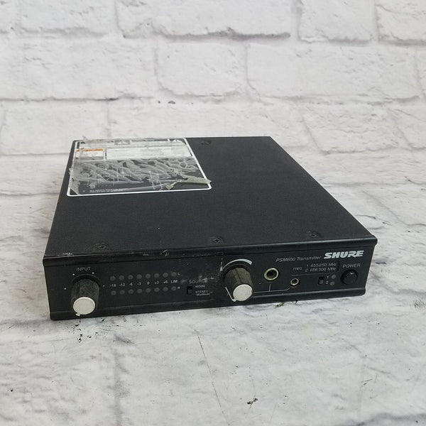 Shure PSM600 Model P6T-HE Transmitter - Evolution Music