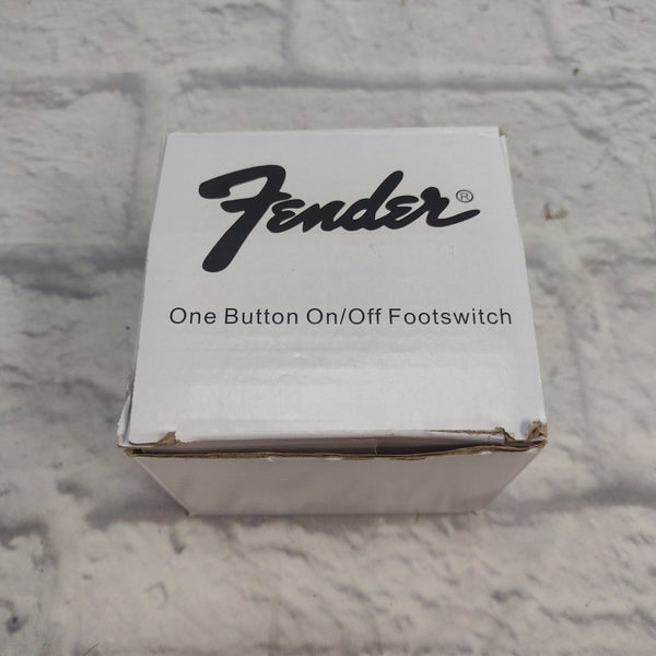 Fender One Button Foot Switch Footswitch - Evolution Music