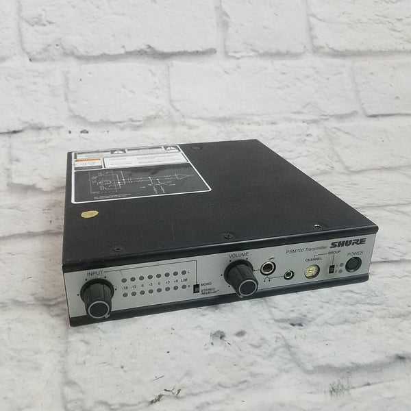 Shure PSM700 Model P7T-H3 Transmitter - Evolution Music