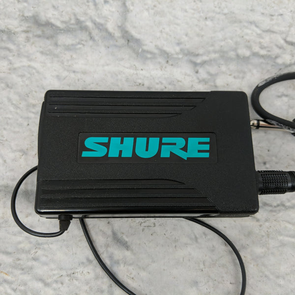 Shure Wireless Guitar System T4G Diversity Receiver and T1G Transmitte ...
