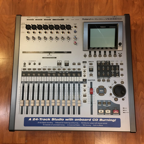 Roland VS-2400 24-Bit 24-Track Digital Studio Workstation - Evolution Music