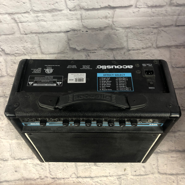 Acoustic AG30 Acoustic Guitar Combo Amp - Evolution Music