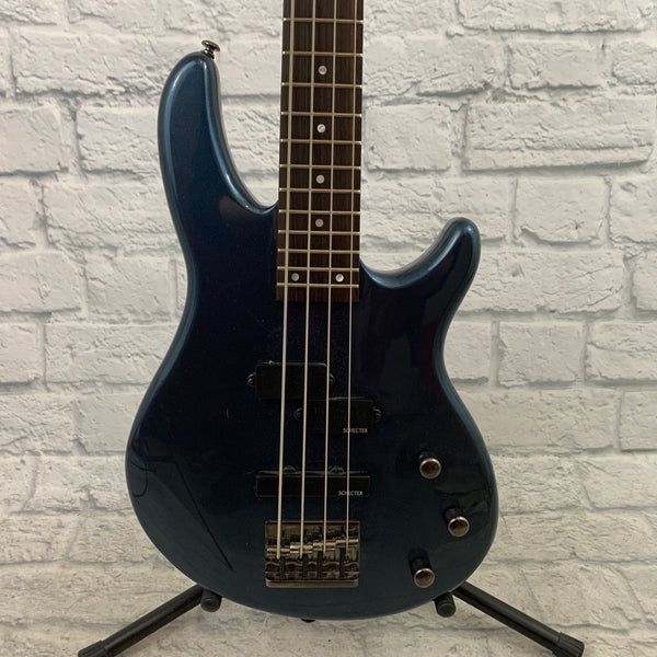 Schecter Raiden DLX-4 4 String Bass - Sparkle Blue - Evolution Music