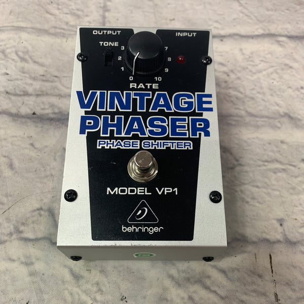 Behringer VP1 Vintage Phaser Phase Pedal - Evolution Music