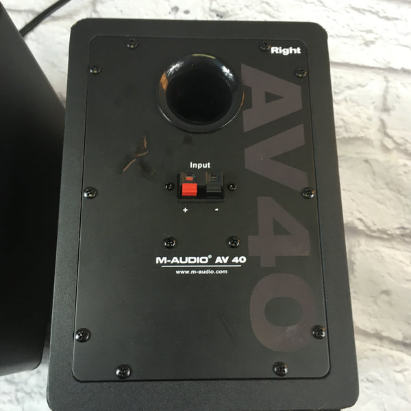 M-Audio Studiophile AV40 Active Monitor Pair - Evolution Music
