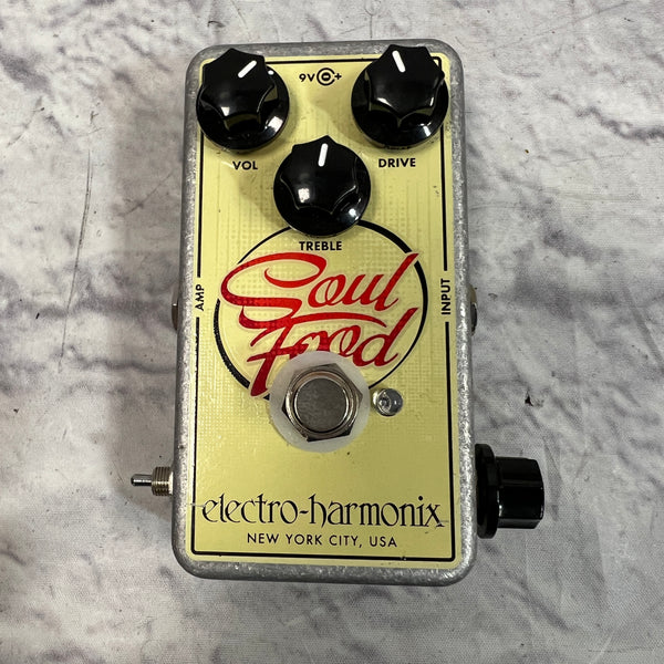 Electro-Harmonix Soul Food JHS Meat 3 Mod Overdrive Pedal - Evolution Music