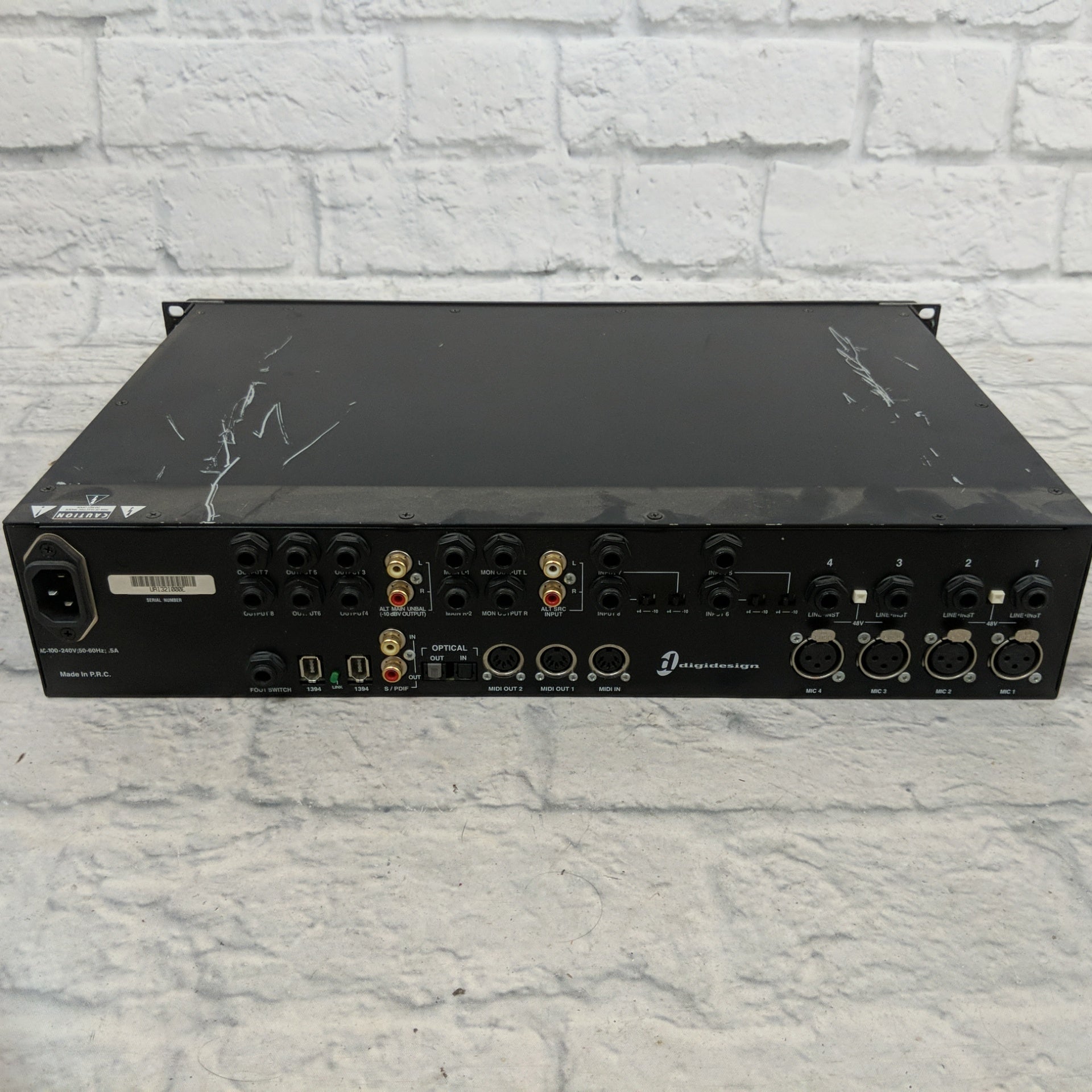 Digidesign Digi002 Rack - Evolution Music