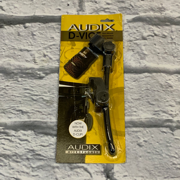 Audix D-Vice Rim-Mount Gooseneck Mic Holder - Evolution Music