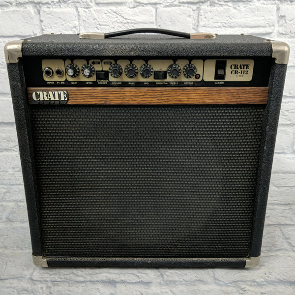 Crate CR-160 60W Combo Guitar Amp with 12-Inch Speaker - Evolution Music