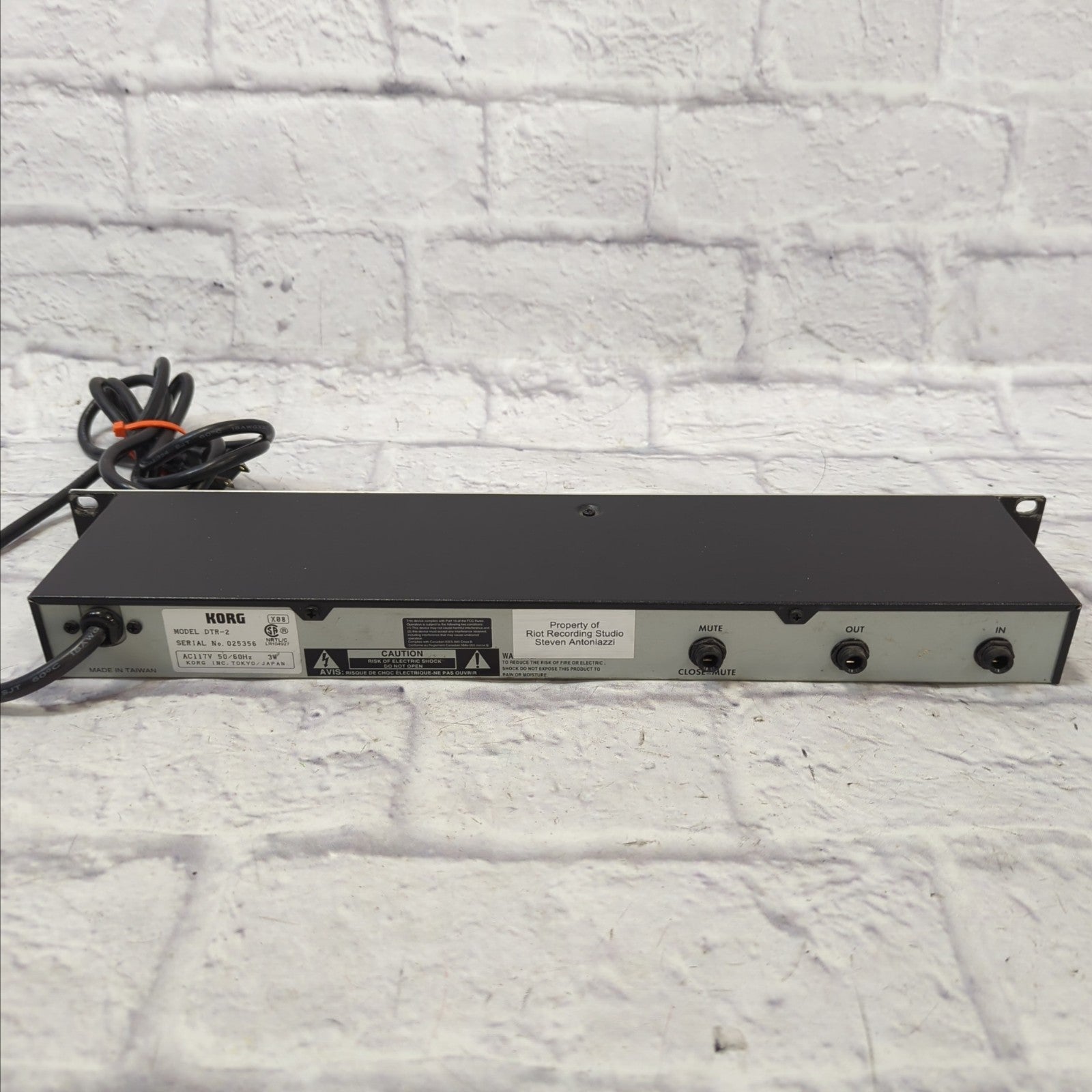 Korg DTR-2 Rack Instrument Tuner - Evolution Music